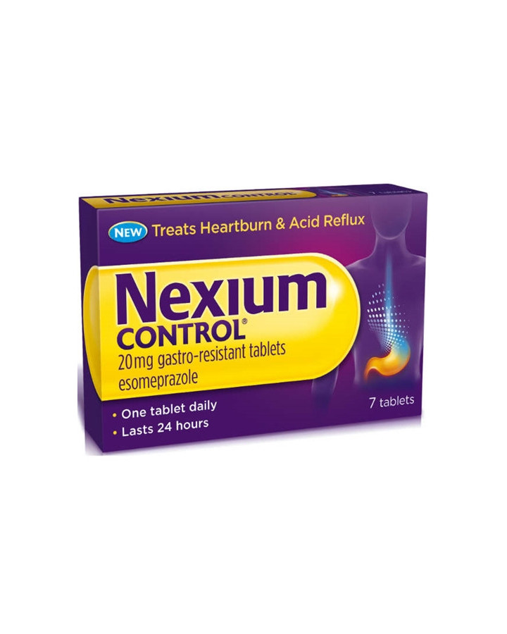 Nexium control*7cpr gastr 20mg