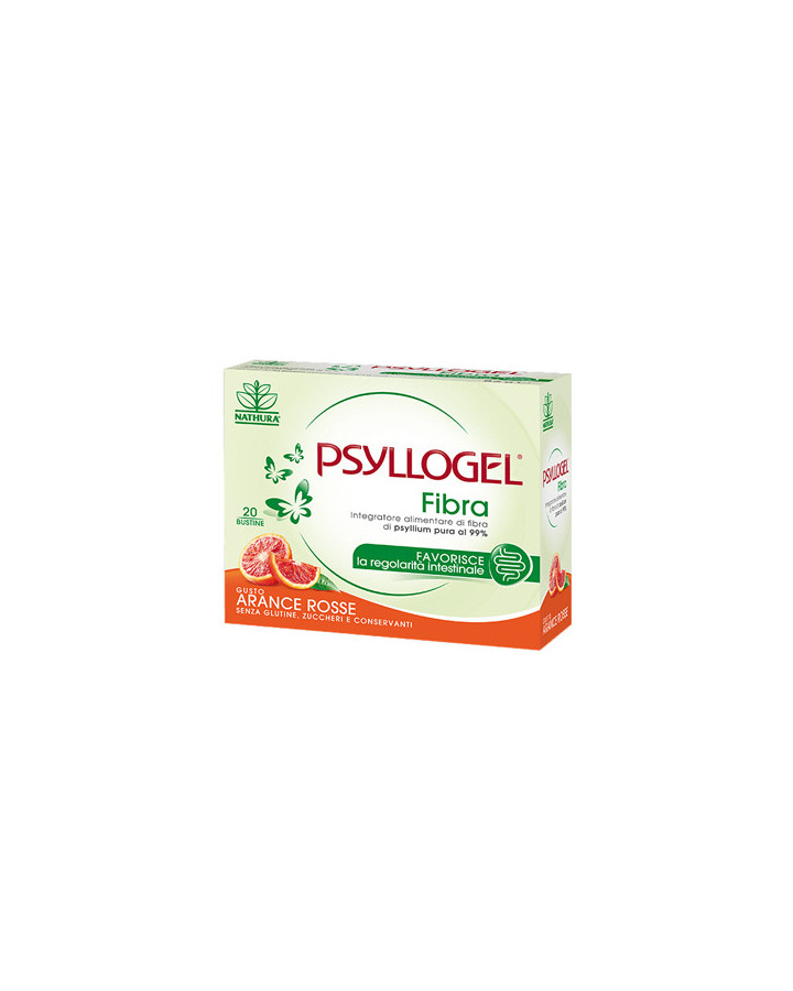 Psyllogel fibra arance rosse 20 bustine