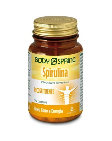 Body spring spirulina 50 capsule