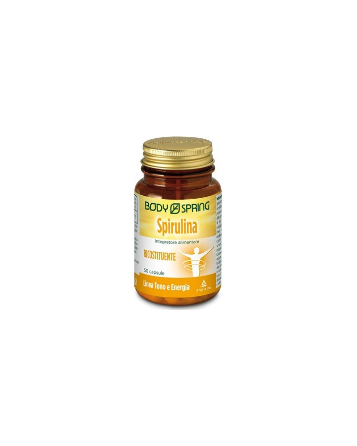 Body spring spirulina 50 capsule
