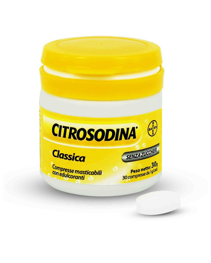 Citrosodina masticabile 30 compresse