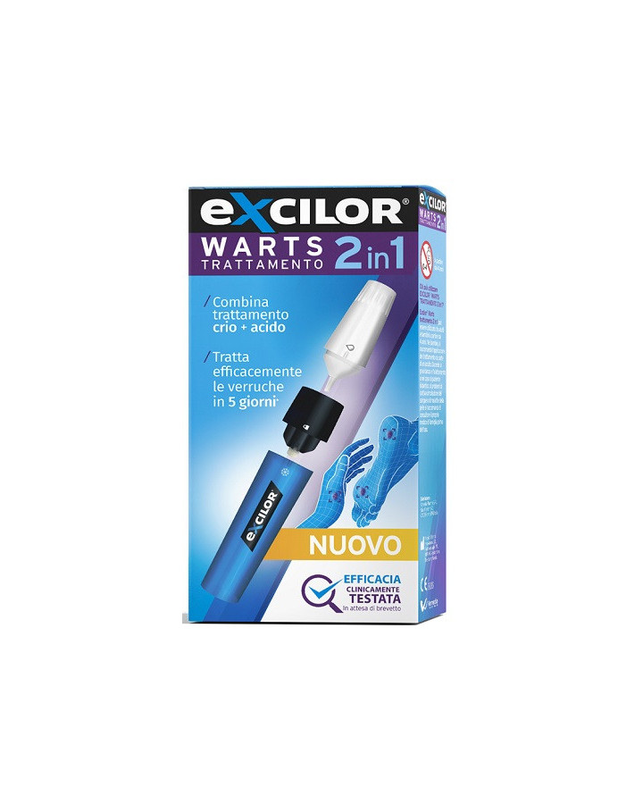 Excilor warts trattamento 2in1