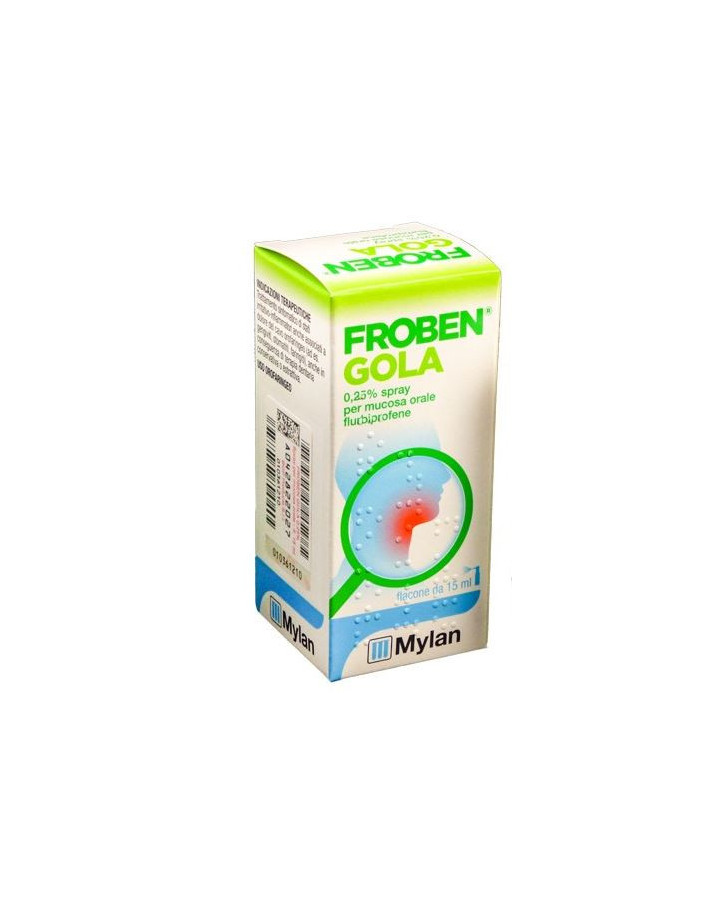 Froben gola spray nebulizzatore 15ml 0,25%