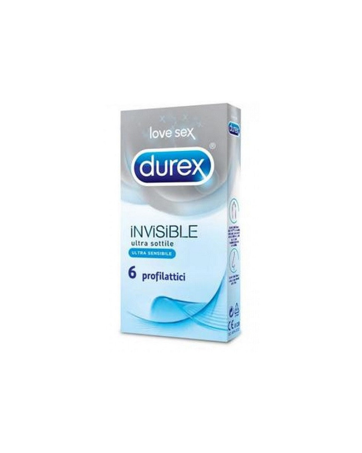 Durex invisible 6 pezzi