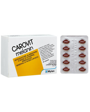 Carovit melanin s/betacar 20pr