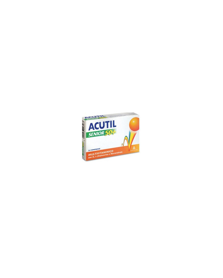 Acutil multivit senior50+24 compresse