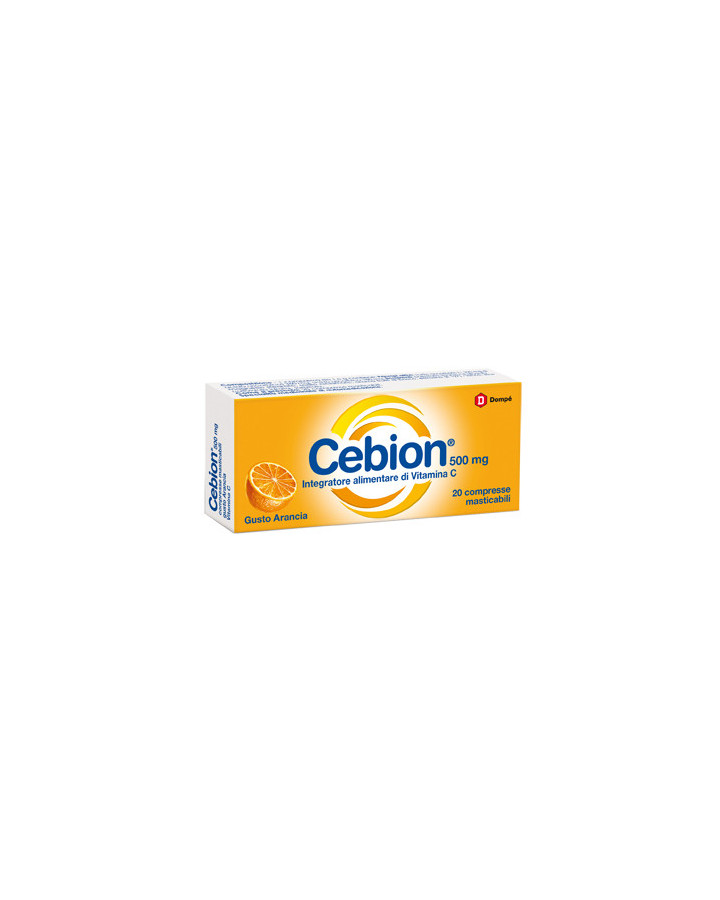 Cebion masticabile arancia vitamina c 20 compresse