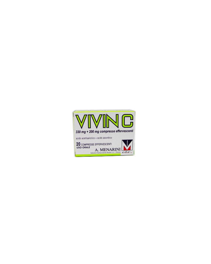 Vivin c 20 compresse effervescenti 330mg+200mg