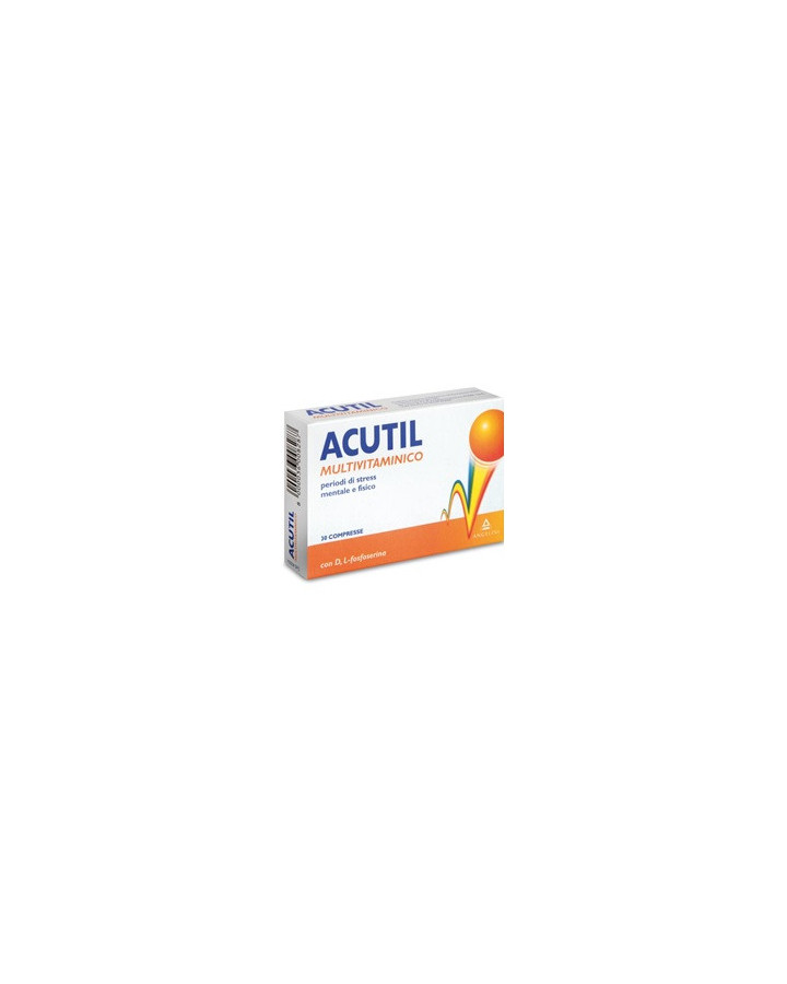 Acutil multivitaminico 30 compresse