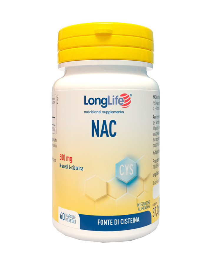 Longlife nac 60 capsule veg