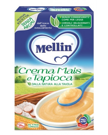 Mellin crema mais/tapioca 200g