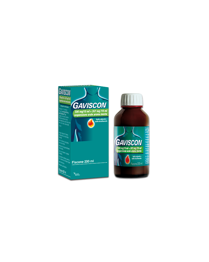 Gaviscon os 500+267mg/10ml men