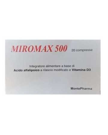 Miromax 500 20 compresse