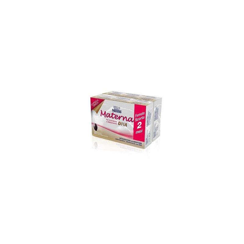 Nestle' materna dha bipac60 capsule