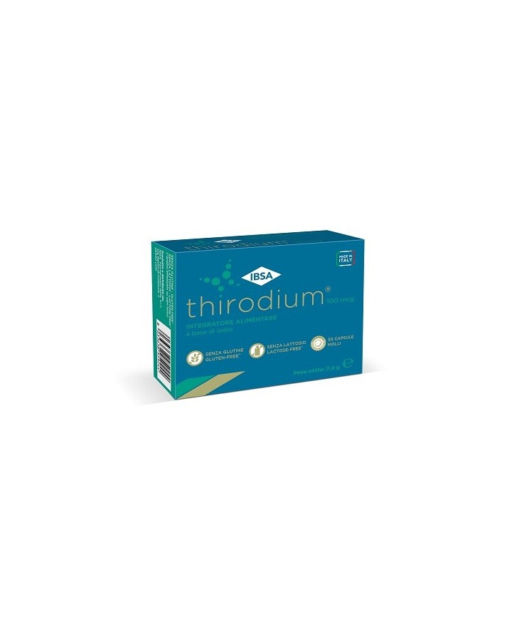 Thirodium 100mcg 30 capsule molli