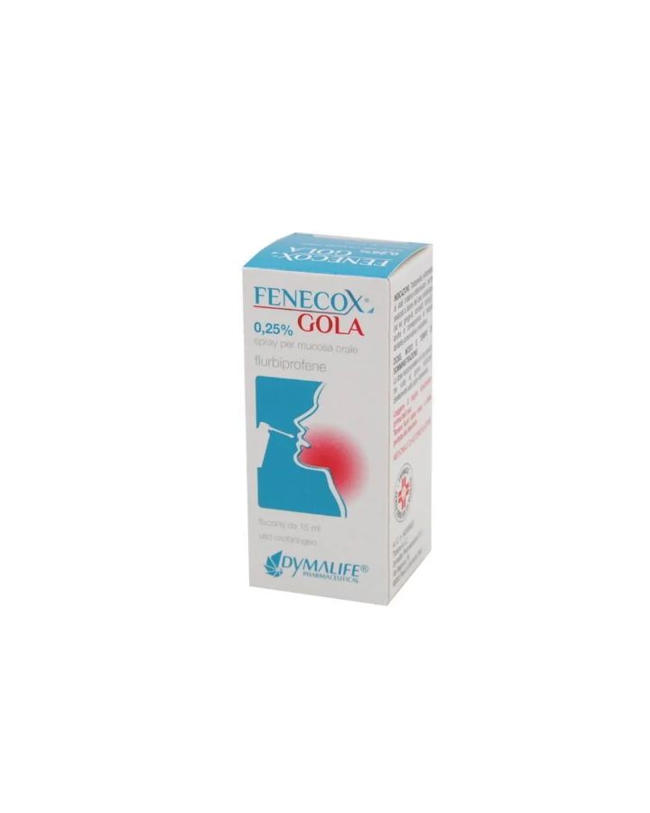 Fenecox gola spray mucosa orale 15 ml 0,25%