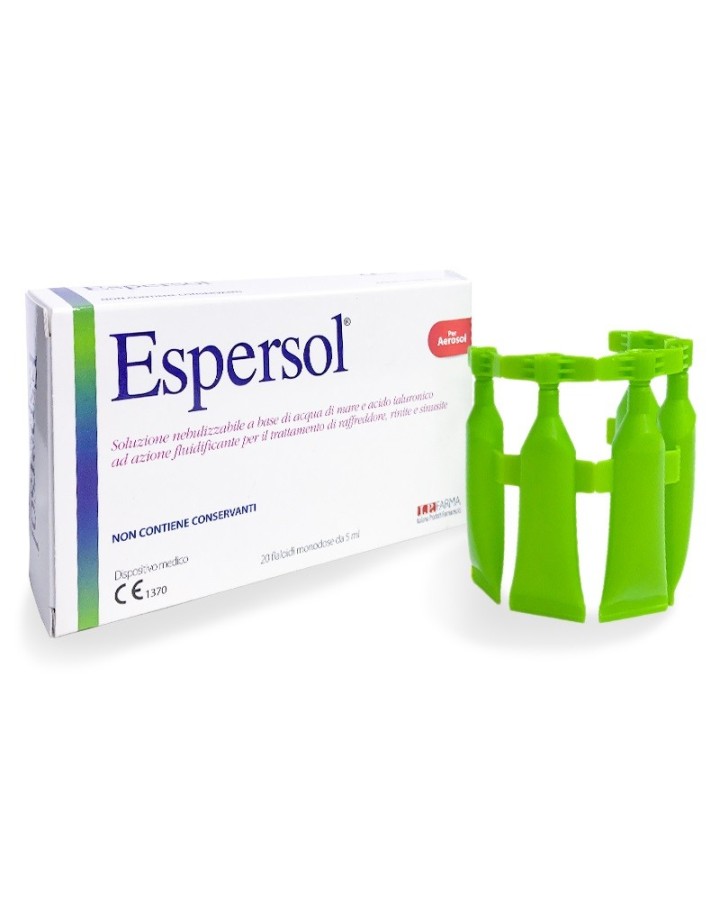 Soluzione per aerosol espersol 20 fiale monodose 5 ml