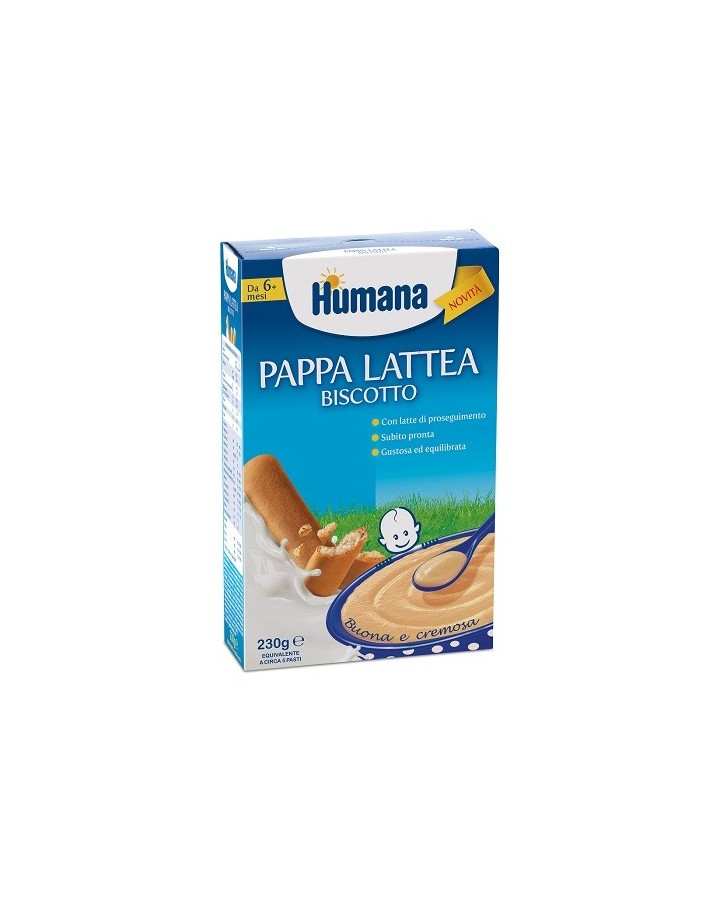 Humana pappa lattea biscotto 230 g