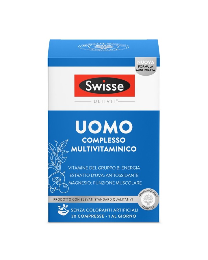 Swisse multivitaminico uomo 30 compresse