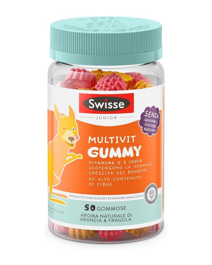 Swisse junior multivit gummy 50 pastiglie gommose