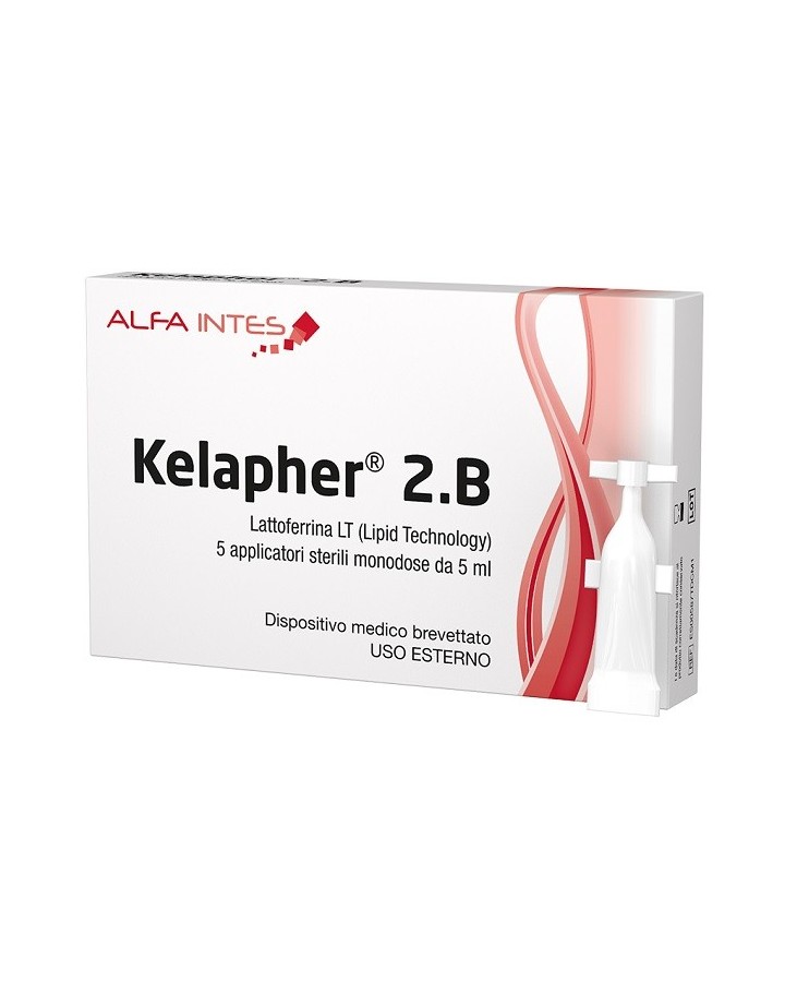Kelapher 2b 5 applicatori sterili monodose da 5 ml terapia topica