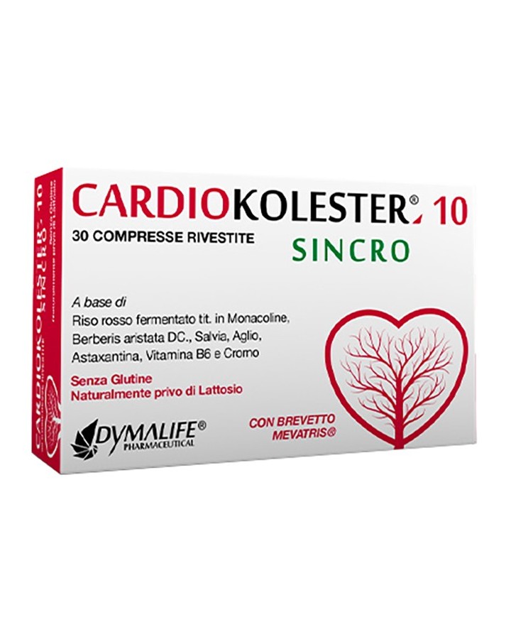 Cardiokolester 10 sincro 30 compresse rivestite estite