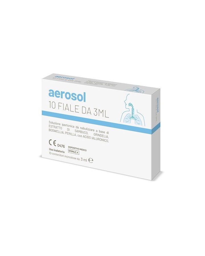 Aerosol soluzione ipertonica 10 fiale da 3 ml