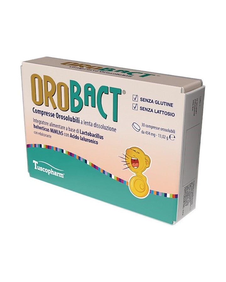 Orobact 30 compresse orosolubili