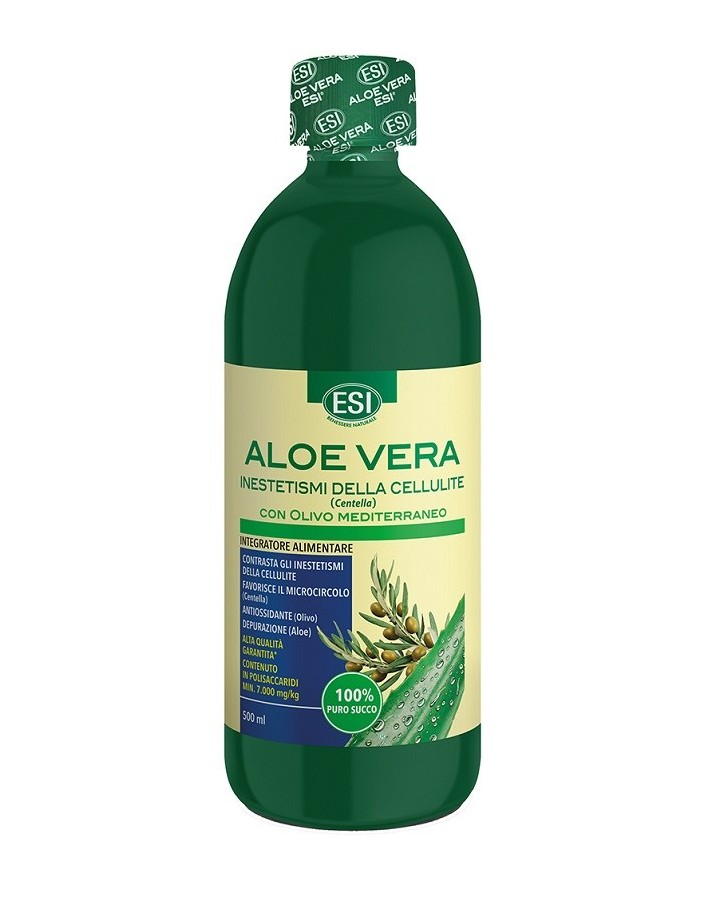 Esi aloe vera succo con olivo cellulite 500 ml